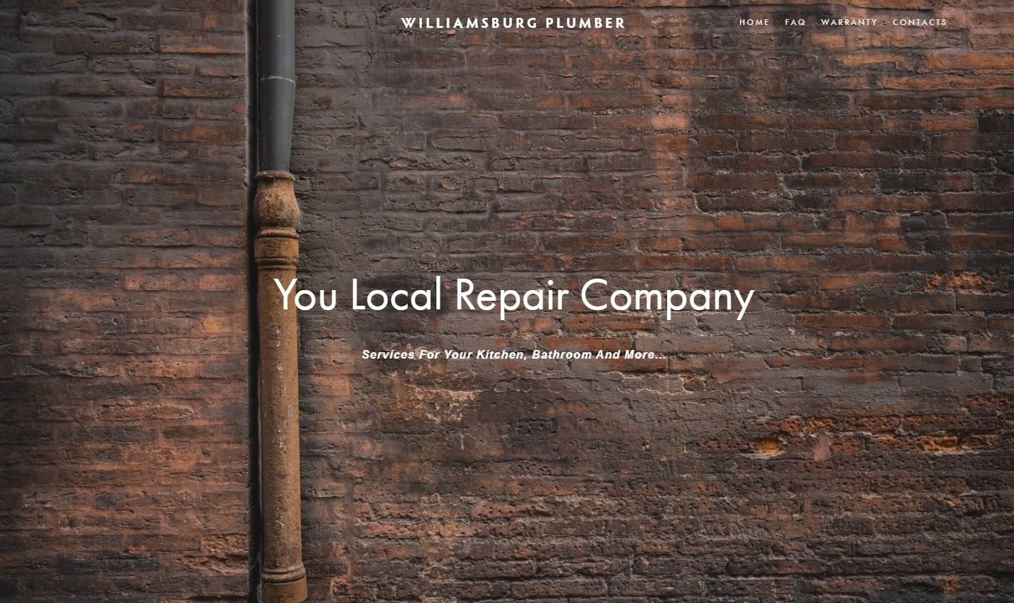 Plumber Websites | The Best 40 Plumber Websites